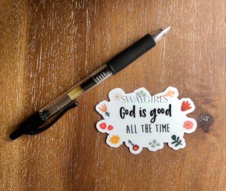 God is Good Sticker Religious Quotes Christian Stickers - Etsy