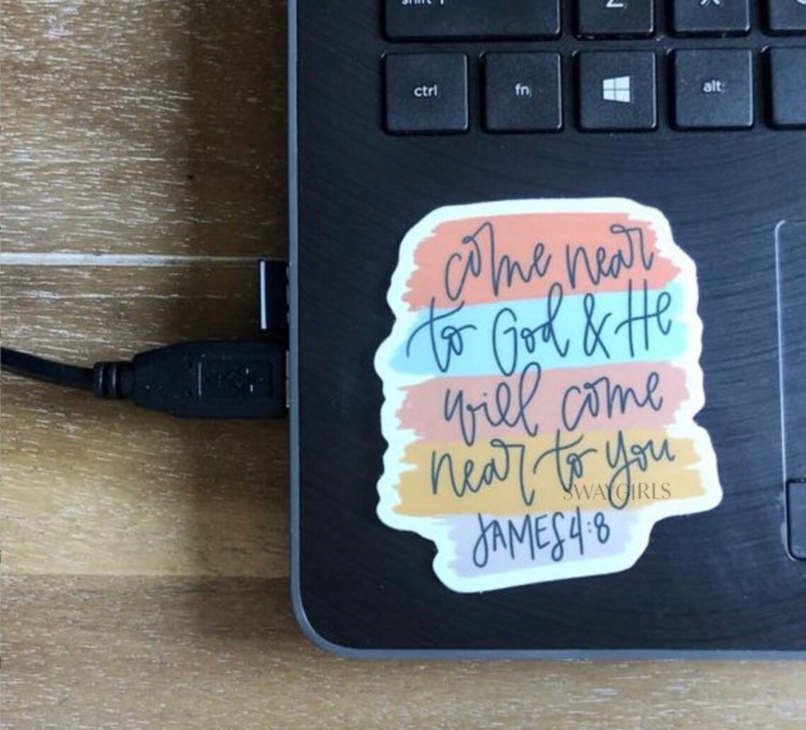 Faith Christian stickers & decals Religious Bible verse | Etsy