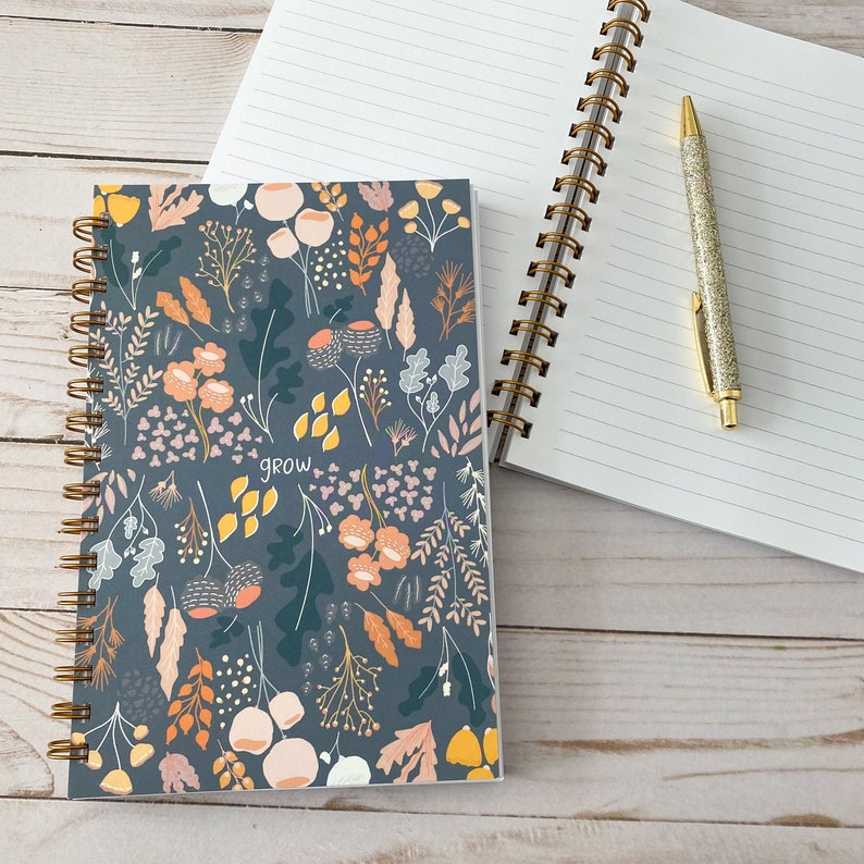 Spiral Notebooks Soft Cover Journal Inspirational Message - Etsy