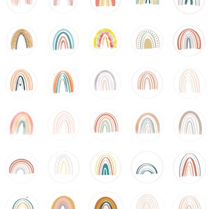Instagram Story Highlight Icon 64 Boho Rainbow Social Media Covers Use ...