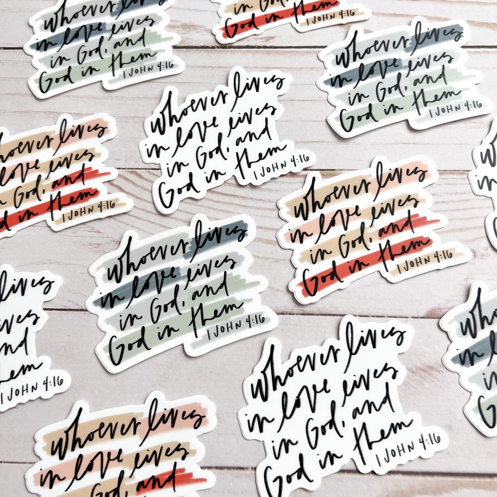 Christian Stickers Bible Verse Quotes Religious Stickers - Etsy