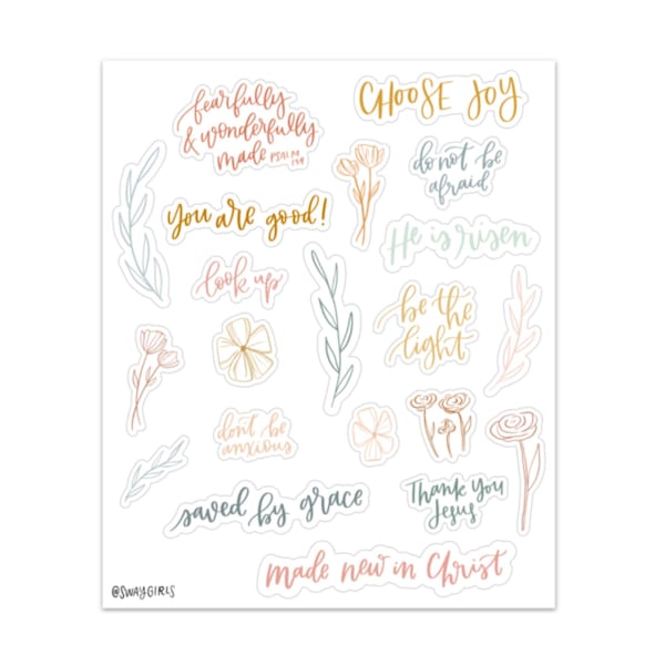 Faith Sticker - Etsy