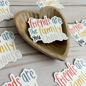 Friends & Family Stickers | Sticker Quotes | Waterproof Vinyl Decals ...