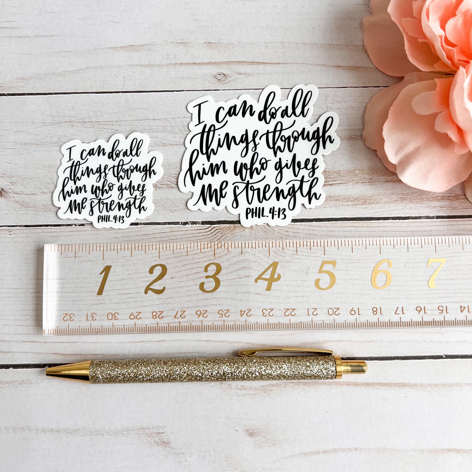 Faith Christian Stickers Bible Verse Quotes Scripture - Etsy