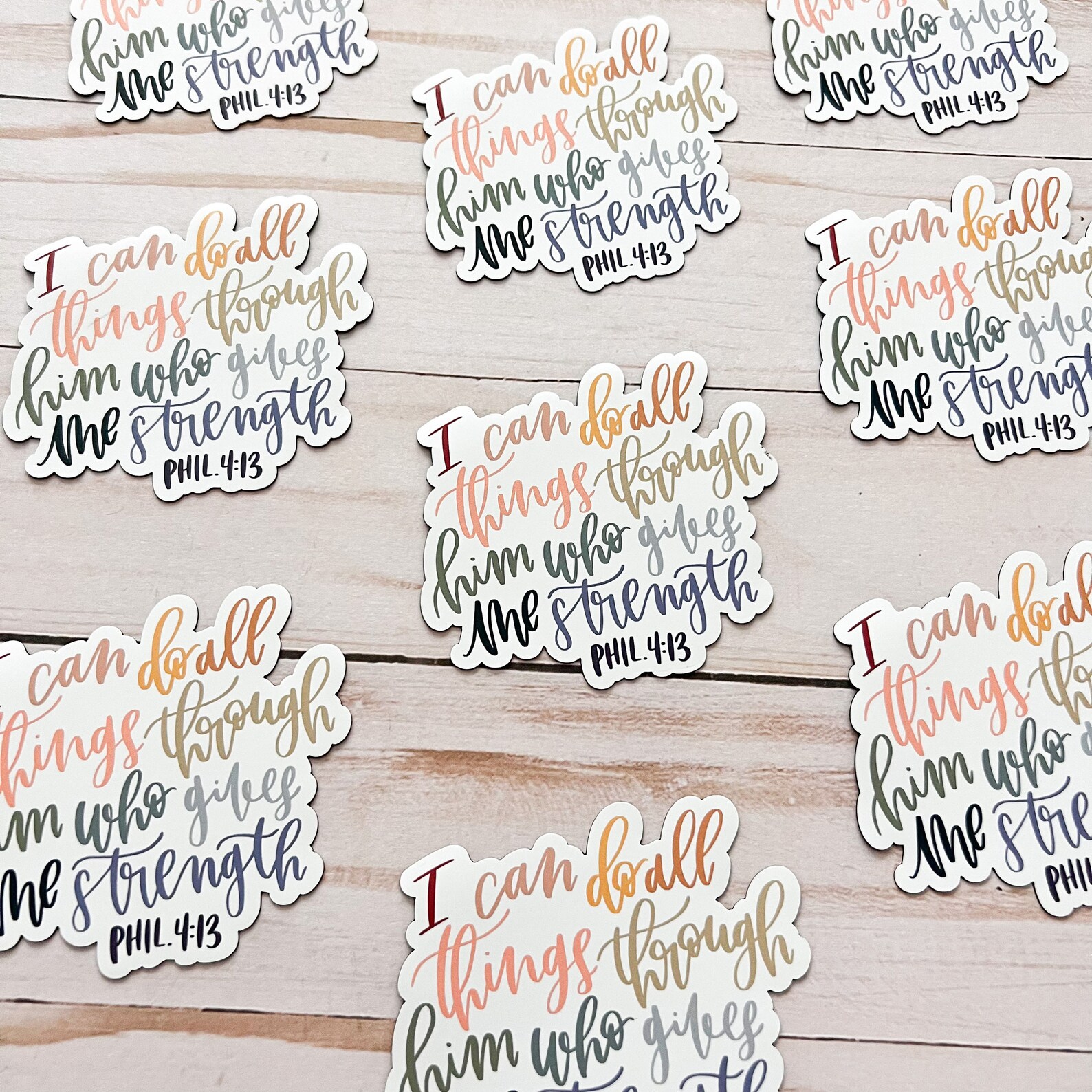 Bible Verse Magnet Christian Fridge Magnet Philippians - Etsy