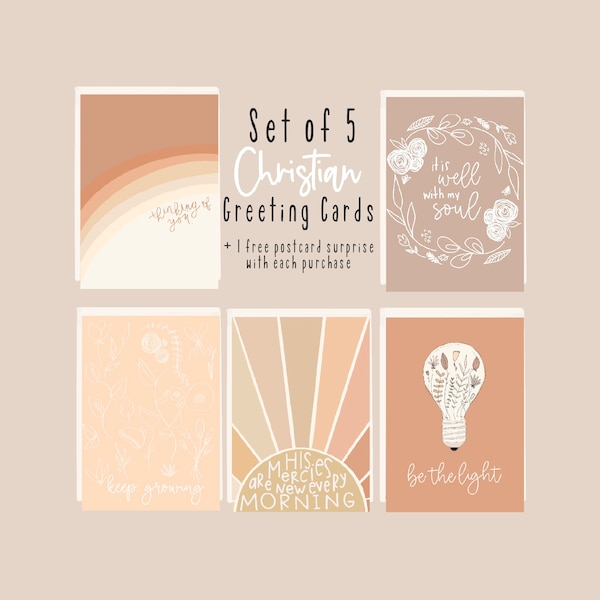Christian Cards - Etsy