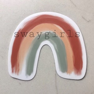 Pastel Rainbow Sticker Waterproof Vinyl Stickers for Laptop - Etsy