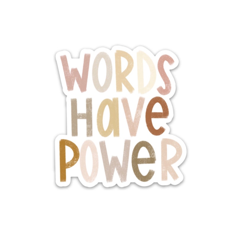 Stickers With Words - Etsy