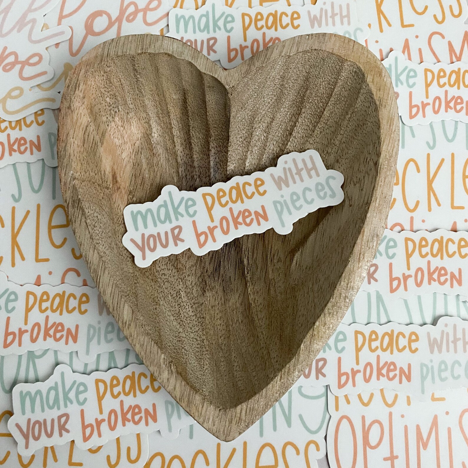 Self Care Sticker Positive Decals Mental Health Quote - Etsy