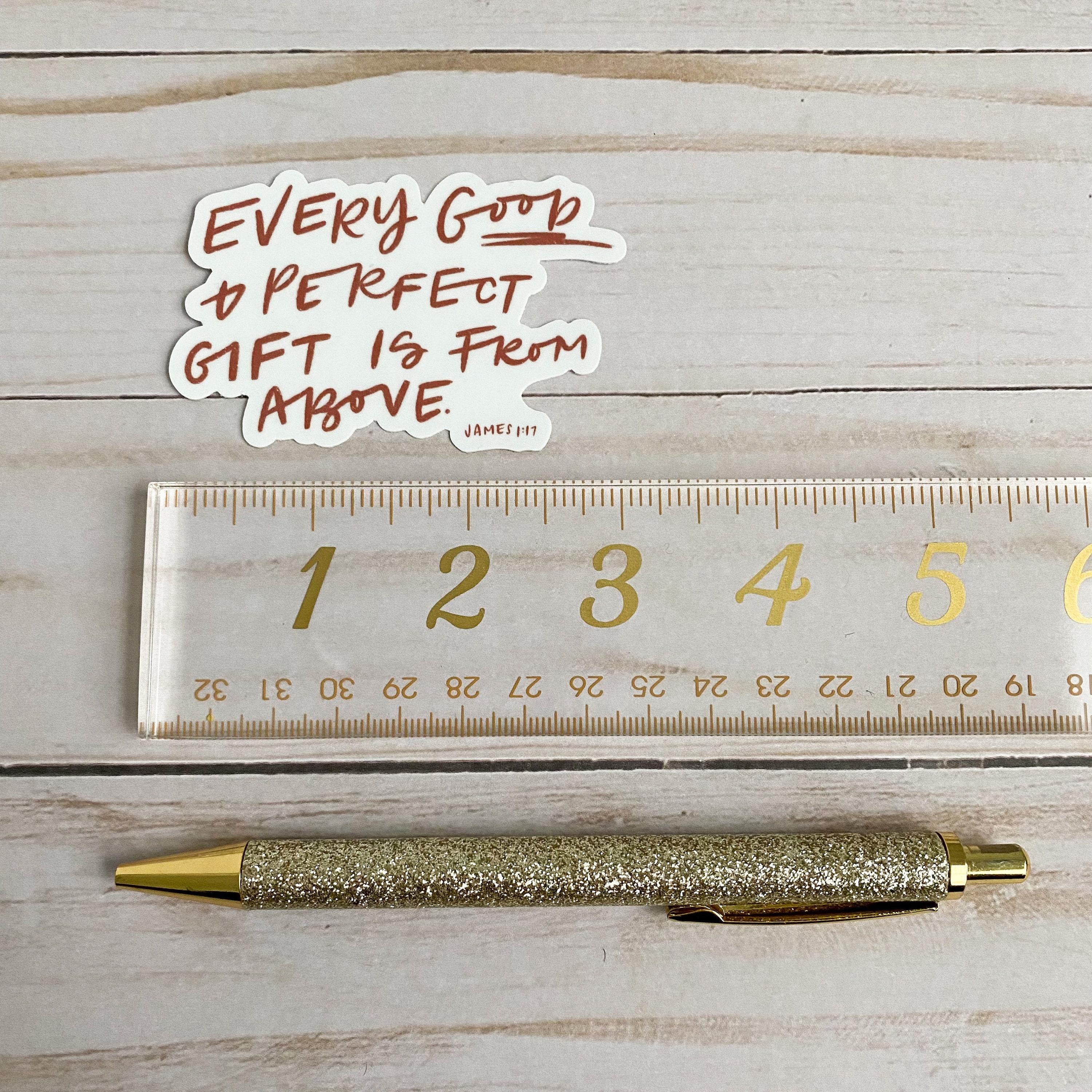 Bible Verse Sticker Christian Stickers Every Good & | Etsy