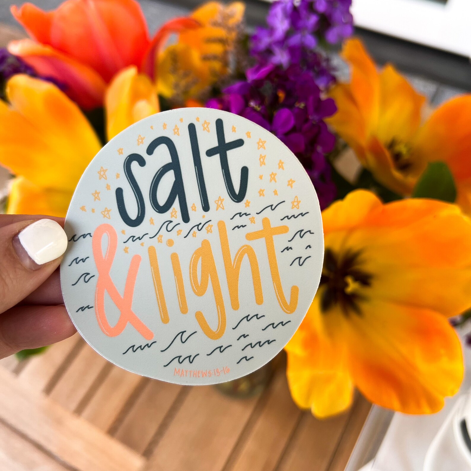 Salt & Light Christian Faith Sticker Bible Verse Quotes - Etsy