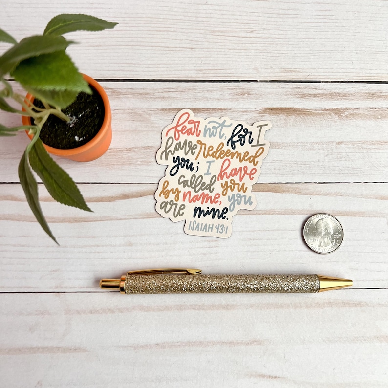 Religious Faith Magnets Christian Fridge Magnets Isaiah - Etsy