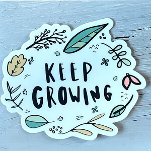 Inspirational Quote Self Care Stickers Waterproof Vinyl | Etsy