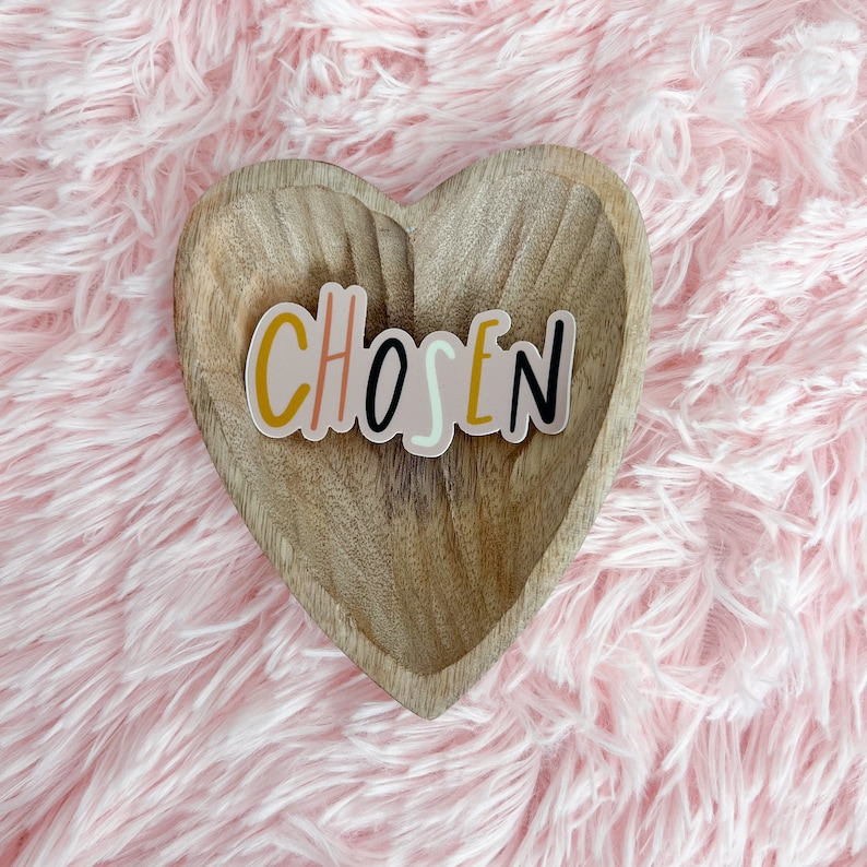 Chosen Sticker Religious Stickers God Stickers - Etsy