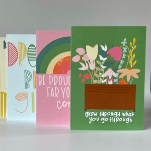 Inspirational Greeting Card Set | Encouraging Quotes Postcards | Set of ...