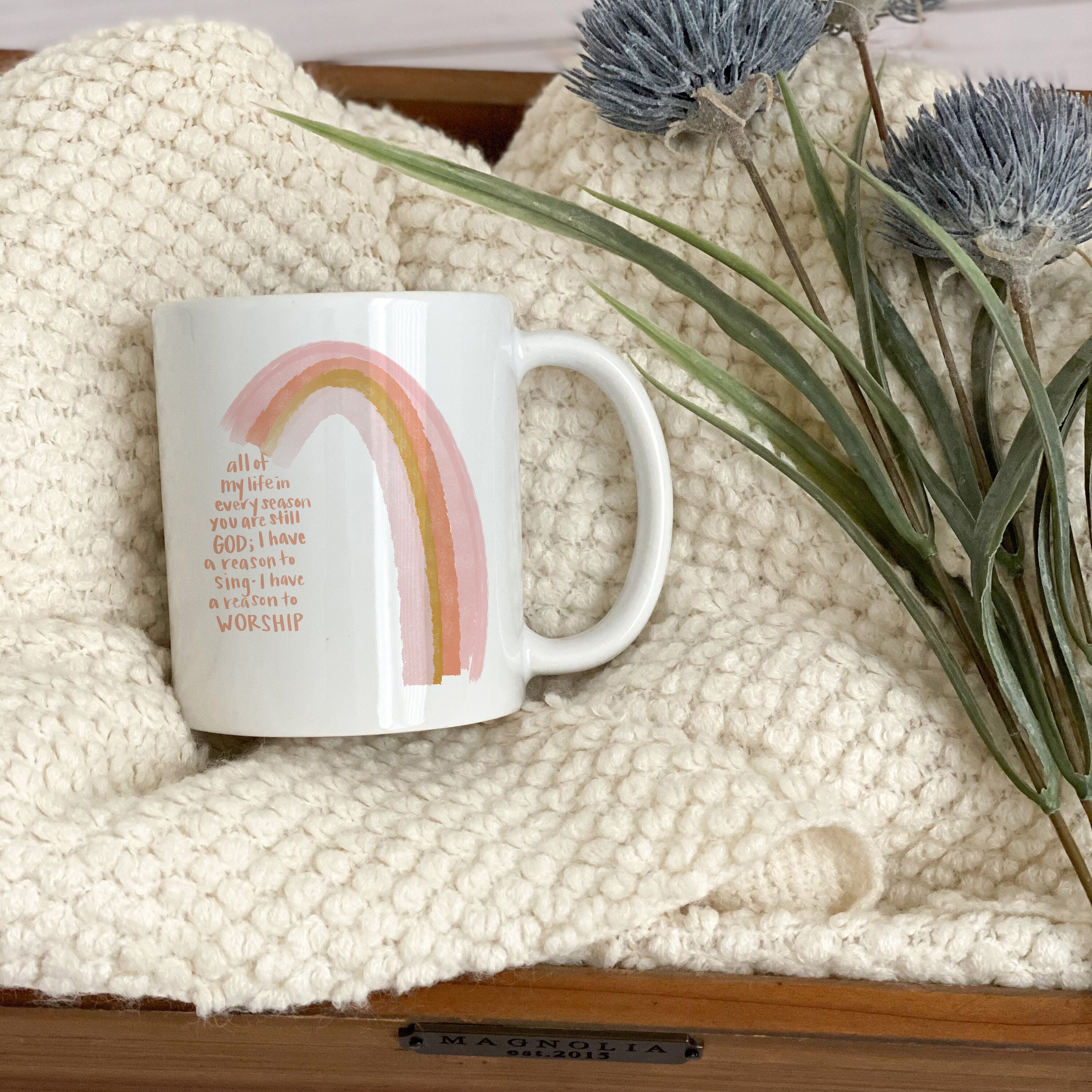 Bible Verse Coffee Mug | Religious Faith Gifts | Christian Coffee Cup ...
