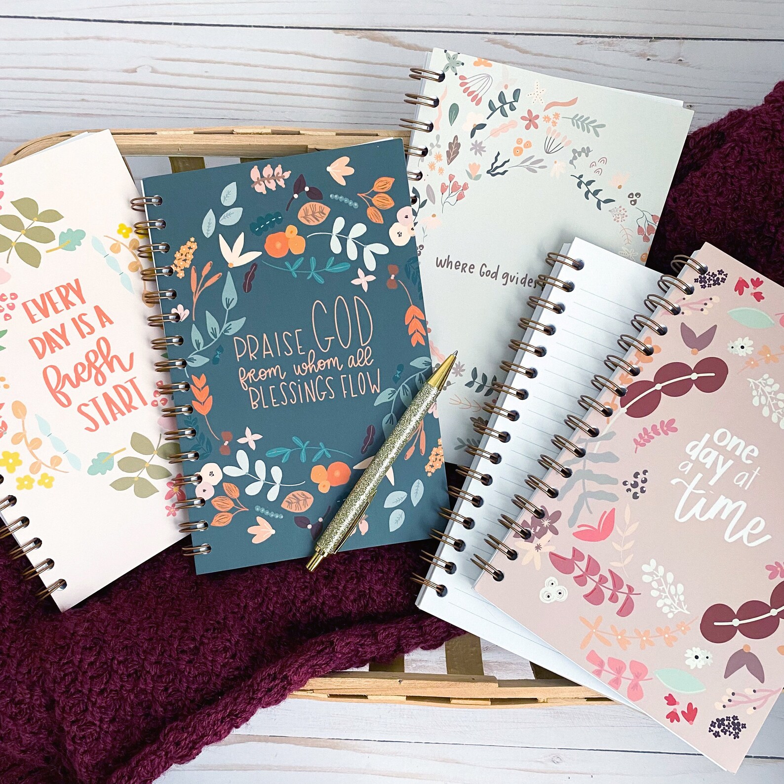 Bible Journal | Prayer Journal | Spiral Notebooks About Faith, Jesus ...