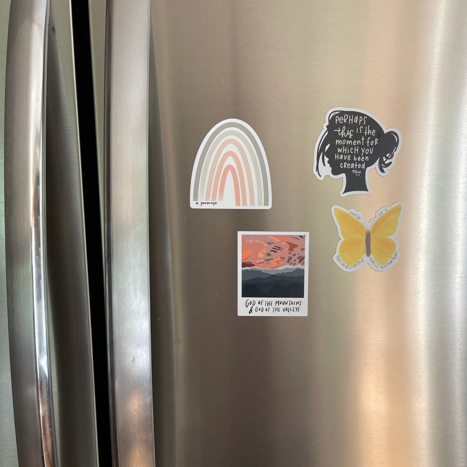 Christian Magnets Fridge Magnets About Faith Jesus the | Etsy