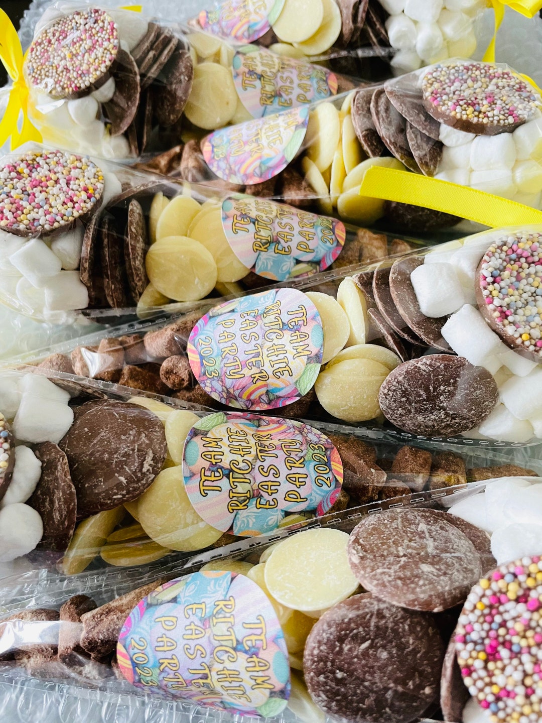 Chocolate Layered Cones - Etsy UK