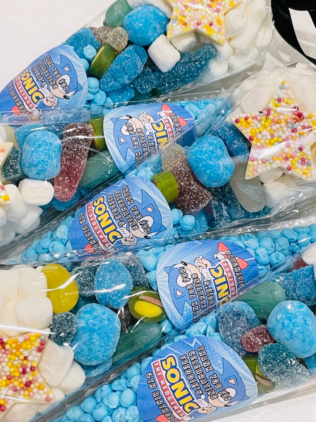 Sonic Hedgehog Sweet Cone - Etsy UK