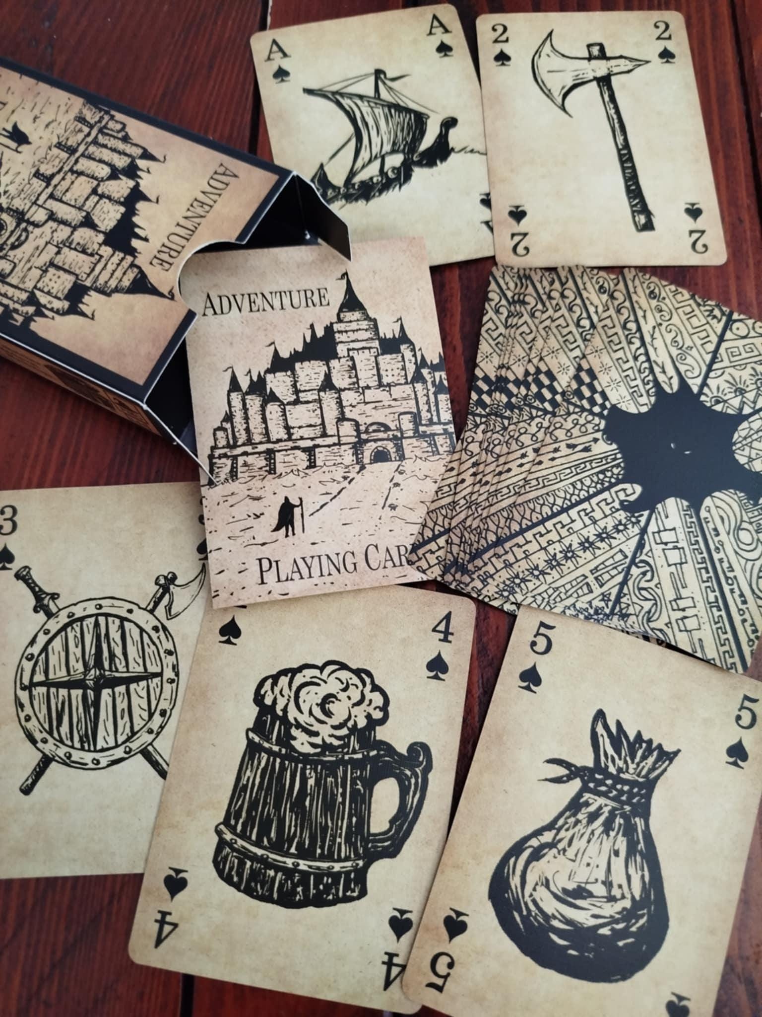 Adventure Playing Cards - Etsy
