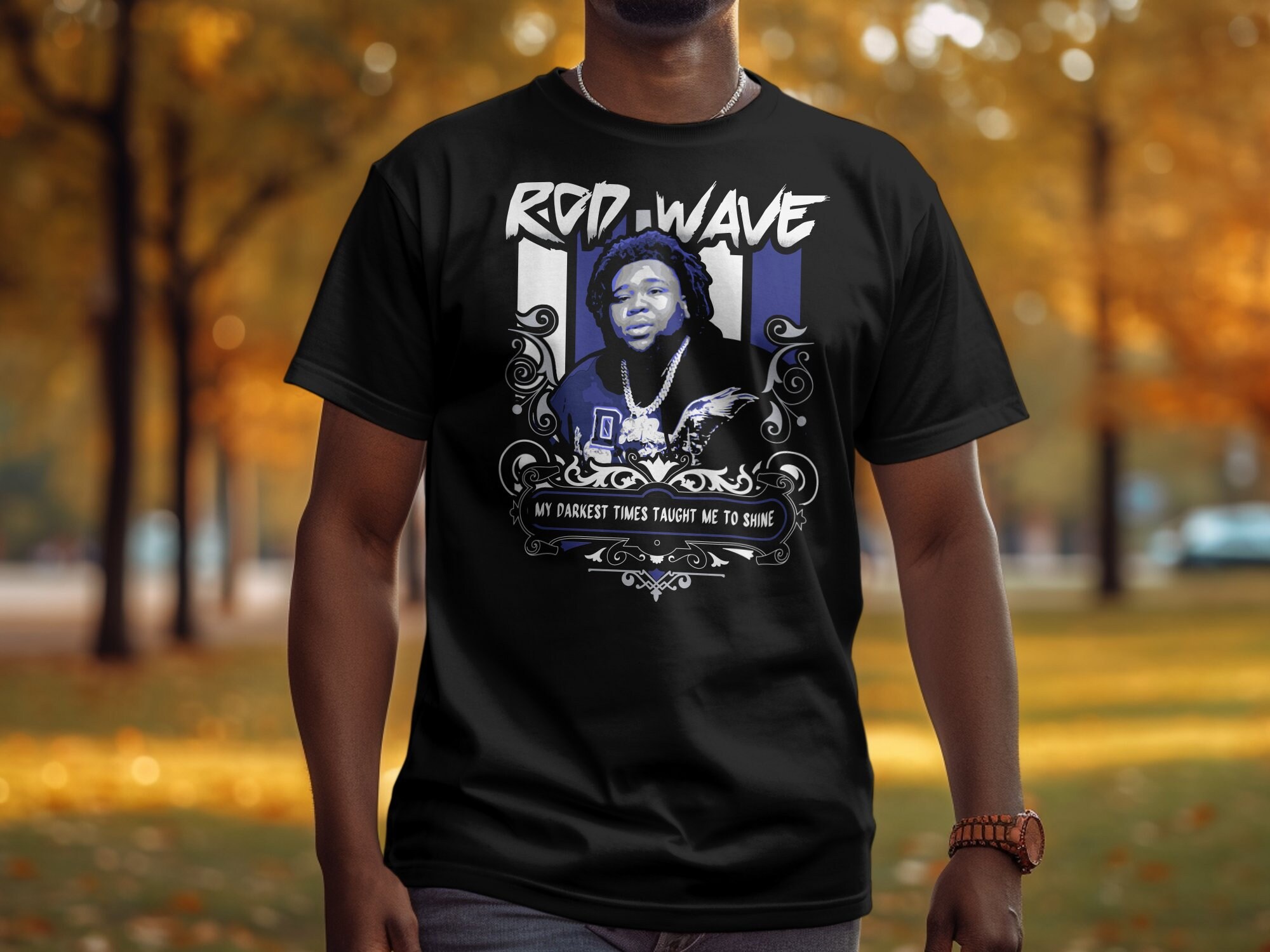 Rod Wave Shirt Retro Rod Wave T-shirt Hip Hop Tee for - Etsy