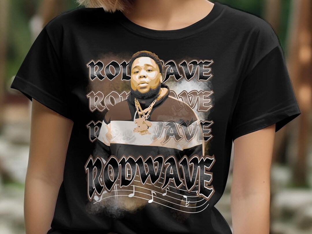 Rod Wave Shirt, Rod Wave Fan Gift, Hip Hop Fan Shirt With Graphic Print ...