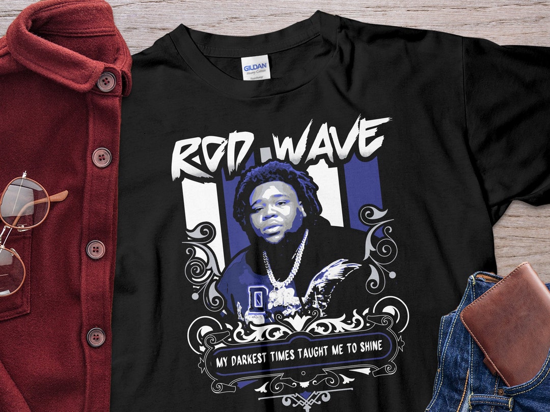 Rod Wave Shirt | Retro Rod Wave T-shirt | Hip Hop Tee | for Men and ...