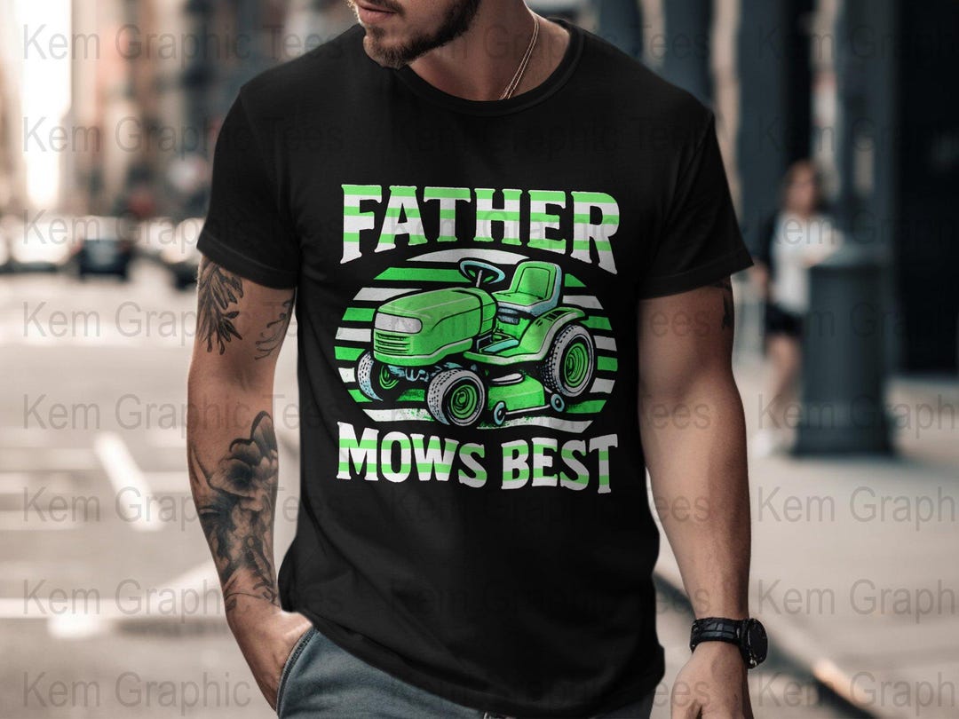 Father Mows Best Svg & Png, Funny Lawn Care Dad Shirt Design, Dad Joke Design, Instant Download ...