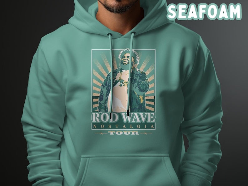 Rod Wave Nostalgia Hoodie Rod Wave Trendy Merch Rod Wave Nostalgia ...