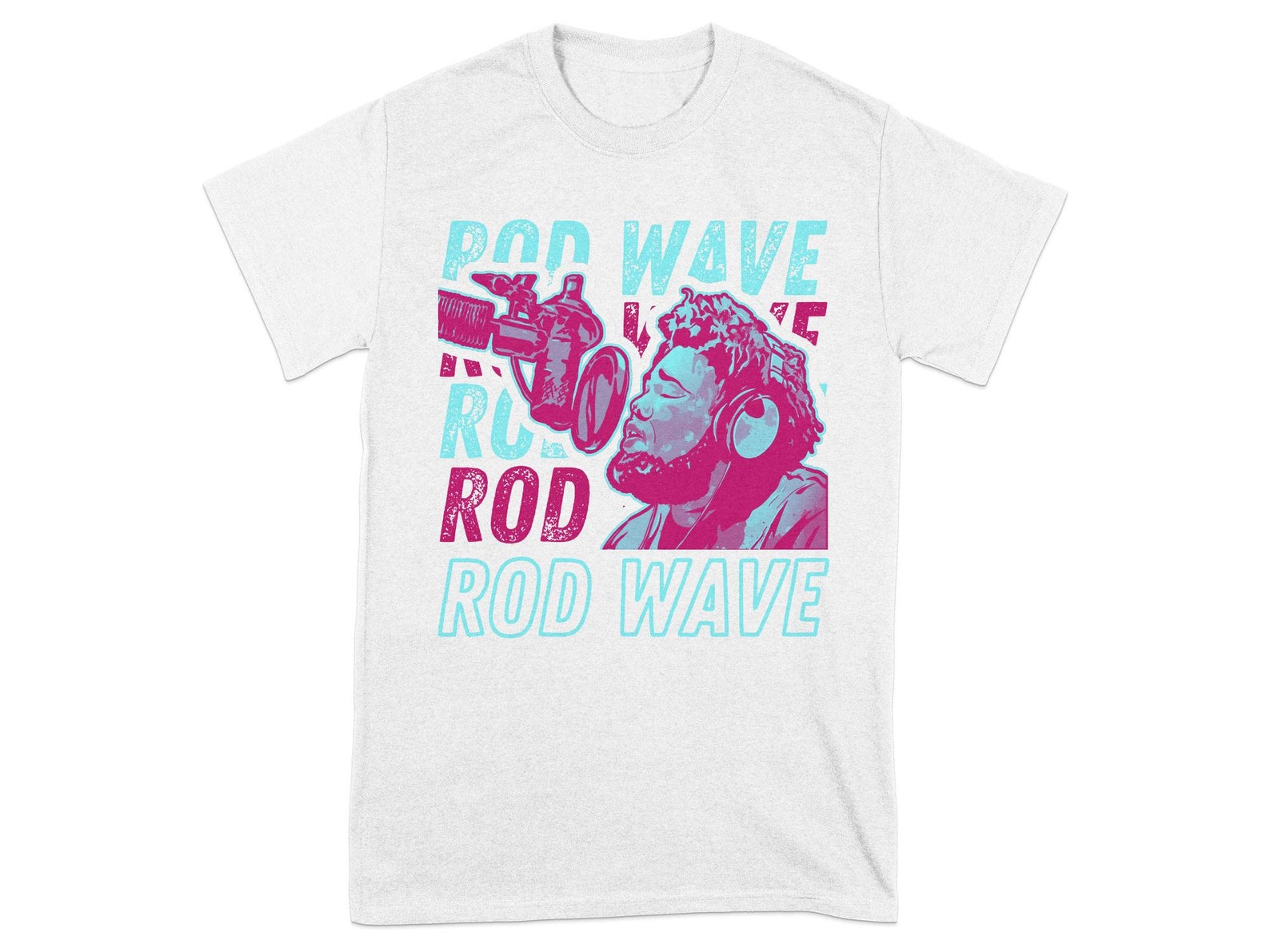 Rod Wave Graphic T-shirt | Hip Hop Streetwear Tee | Unisex Music Fan ...