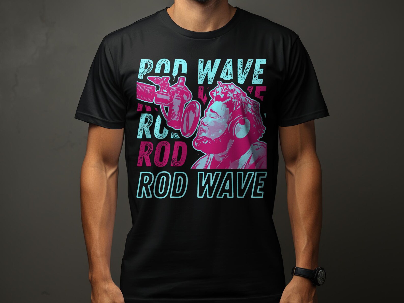 Hip Hop Artist T-shirt, Rod Wave Inspired Graphic Tee, Rod Wave Shirt ...