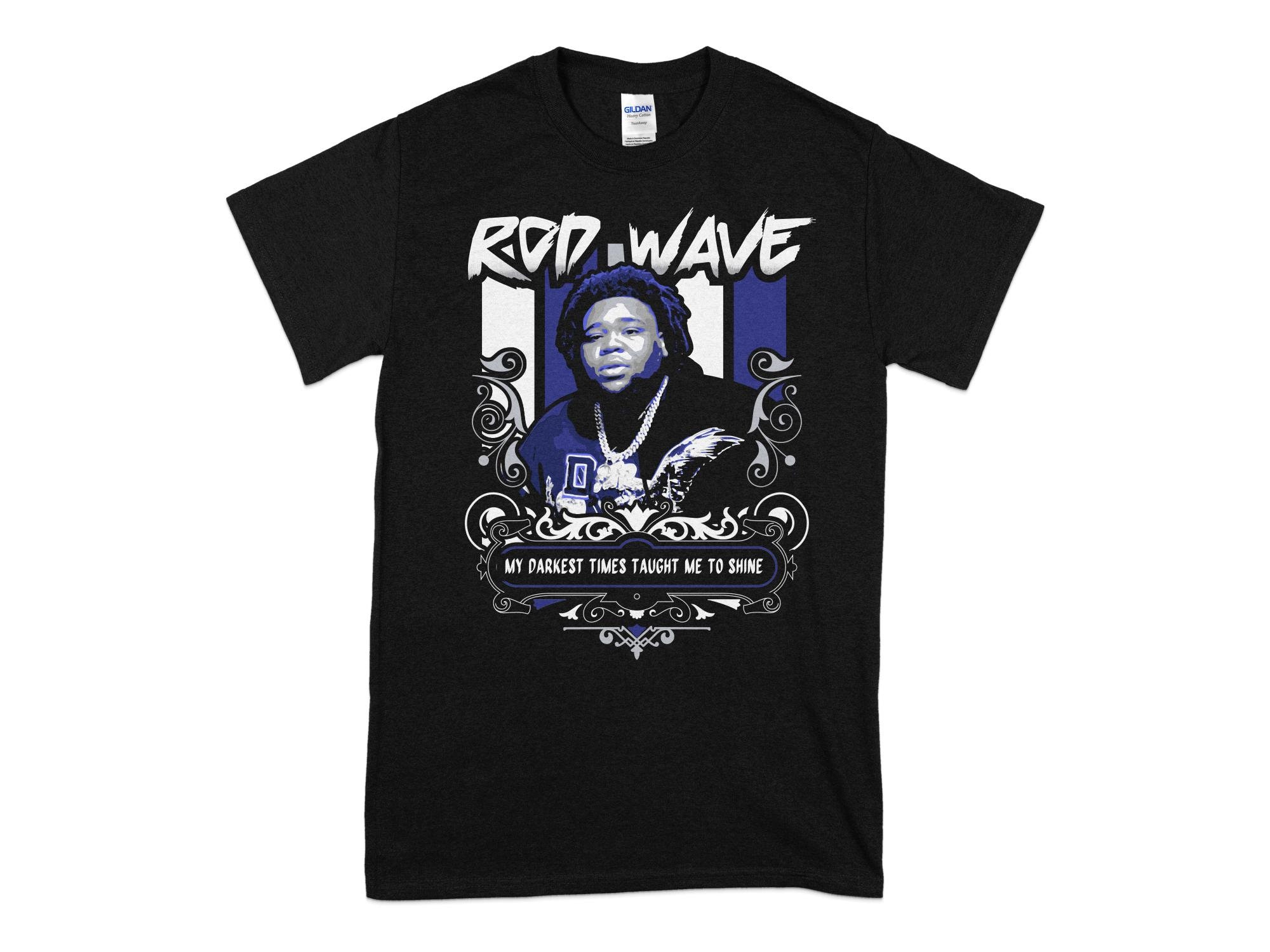 Rod Wave Shirt Retro Rod Wave T-shirt Hip Hop Tee for - Etsy