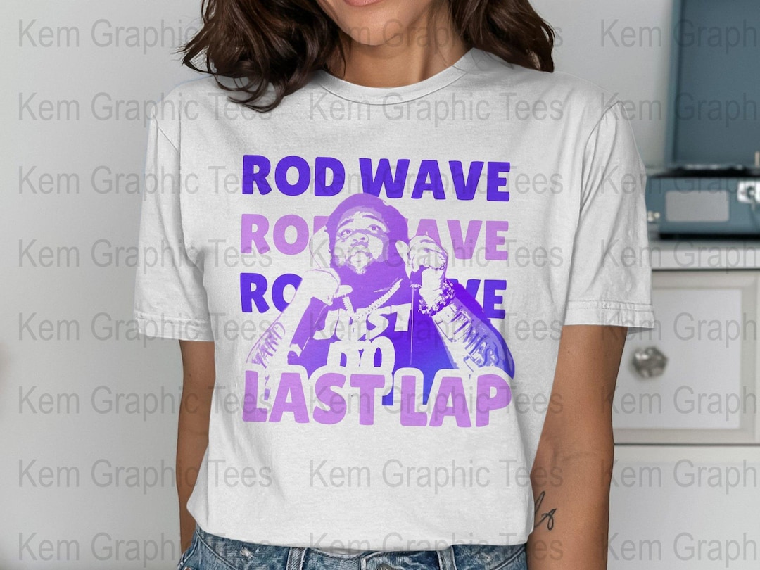 Rod Wave Last Lap Digital Wall Art Print, Music Poster, Rap Art, Modern ...