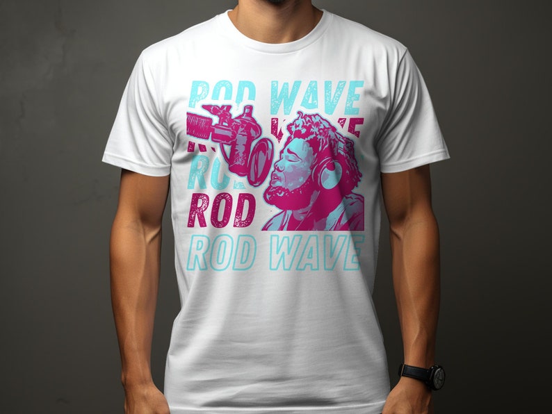 Rod Wave Graphic T-shirt | Hip Hop Streetwear Tee | Unisex Music Fan ...