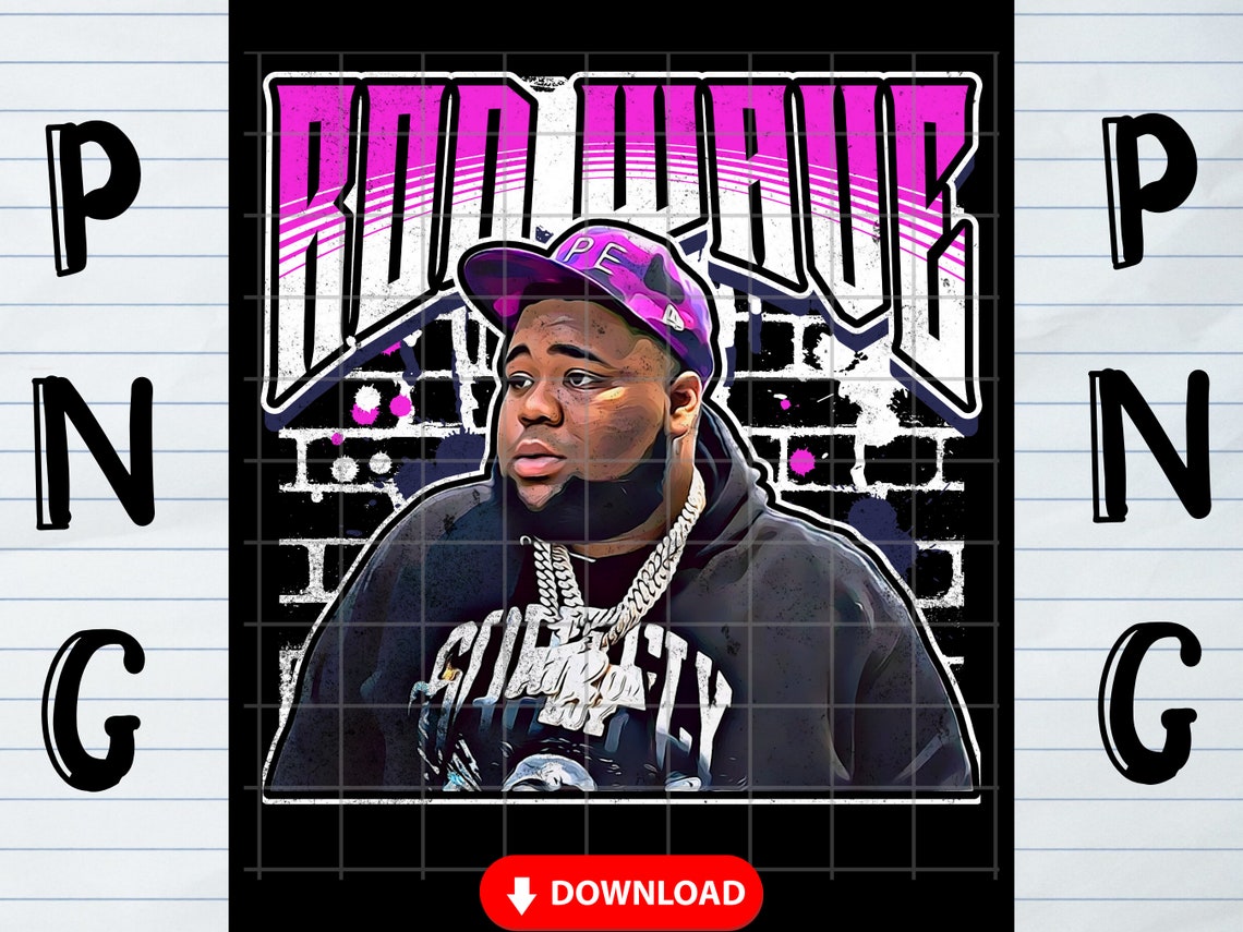 Rod Wave Rapper Sublimation PNG, Rod Wave Design Png, Rod Wave Png ...