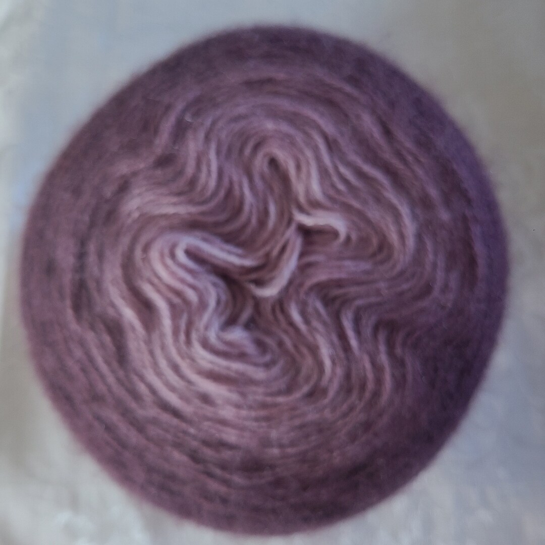 Alize Angora Gold Ombre Batik Yarn Cake, 902 Yards, Destash Yarn, Color ...