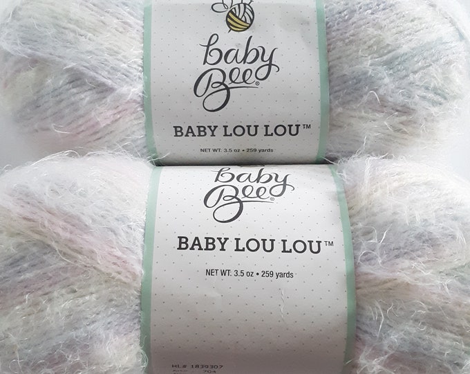 Baby Bee, Baby Lou Lou Yarn, Color Hugs & Kiss, 3.5 Oz, 259 Yards ...