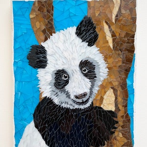 Panda Bear Mosaic - Etsy