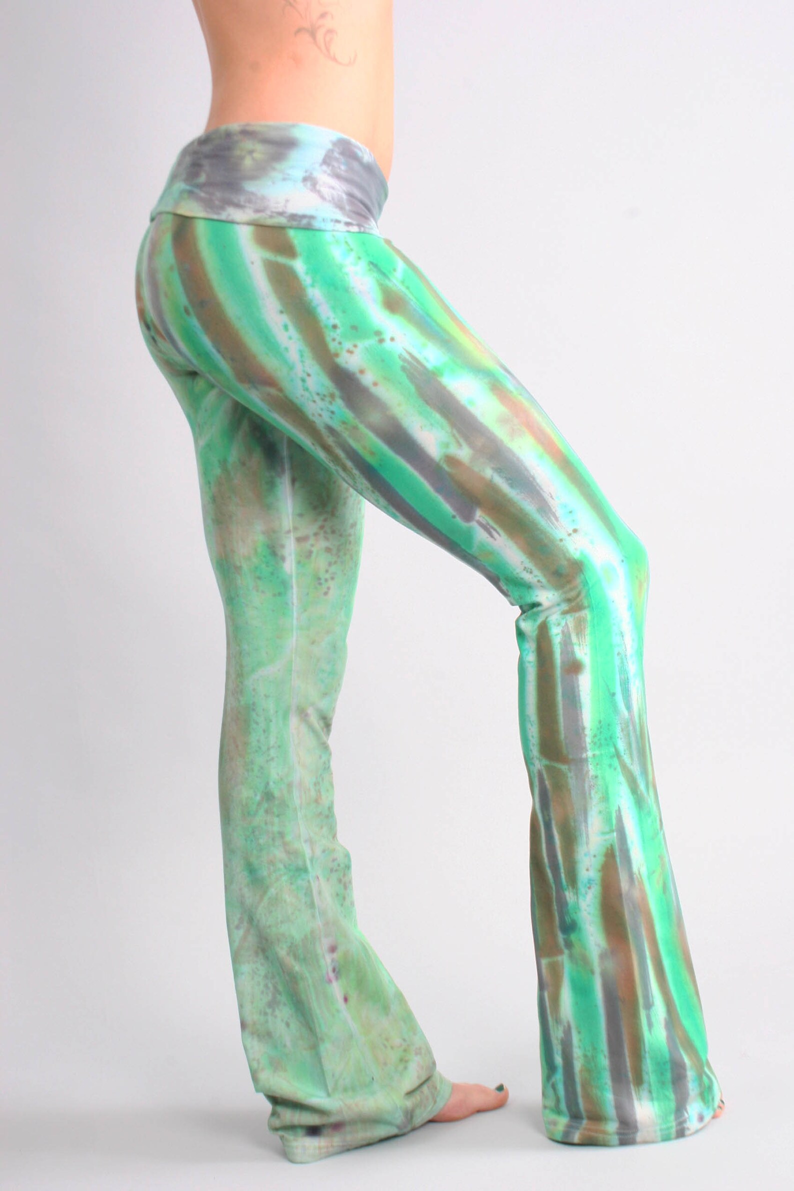 Moss Tree Yoga Pants - Etsy