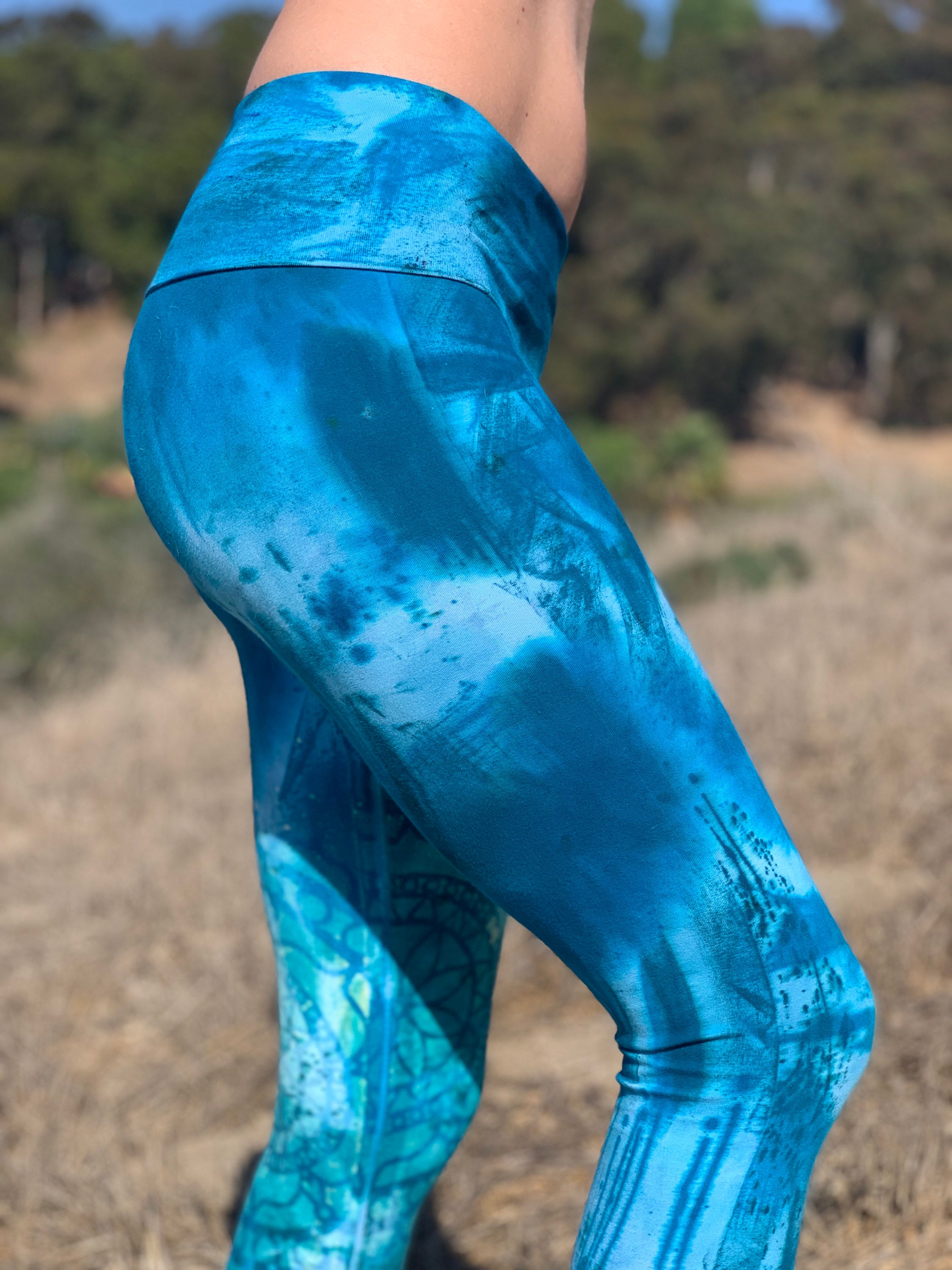 Blue Dream Yoga Pants - Etsy