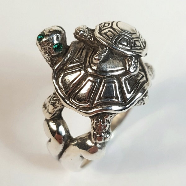 Turtle Ring - Etsy