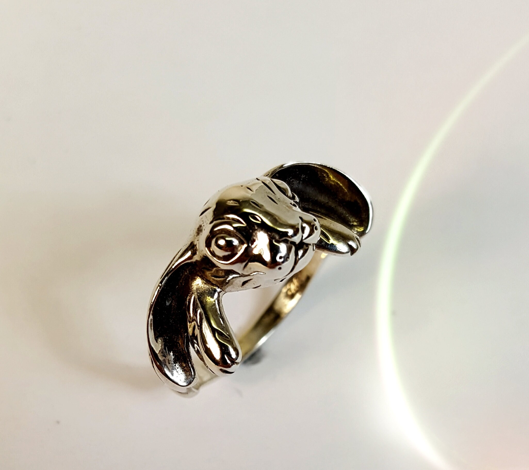 Rabbit Ring Hand Made Rabbit Ring Sterling Silver Rabbit | Etsy