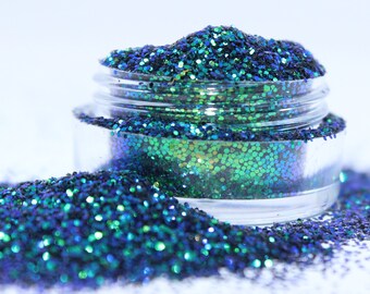 Peacock glitter | Etsy