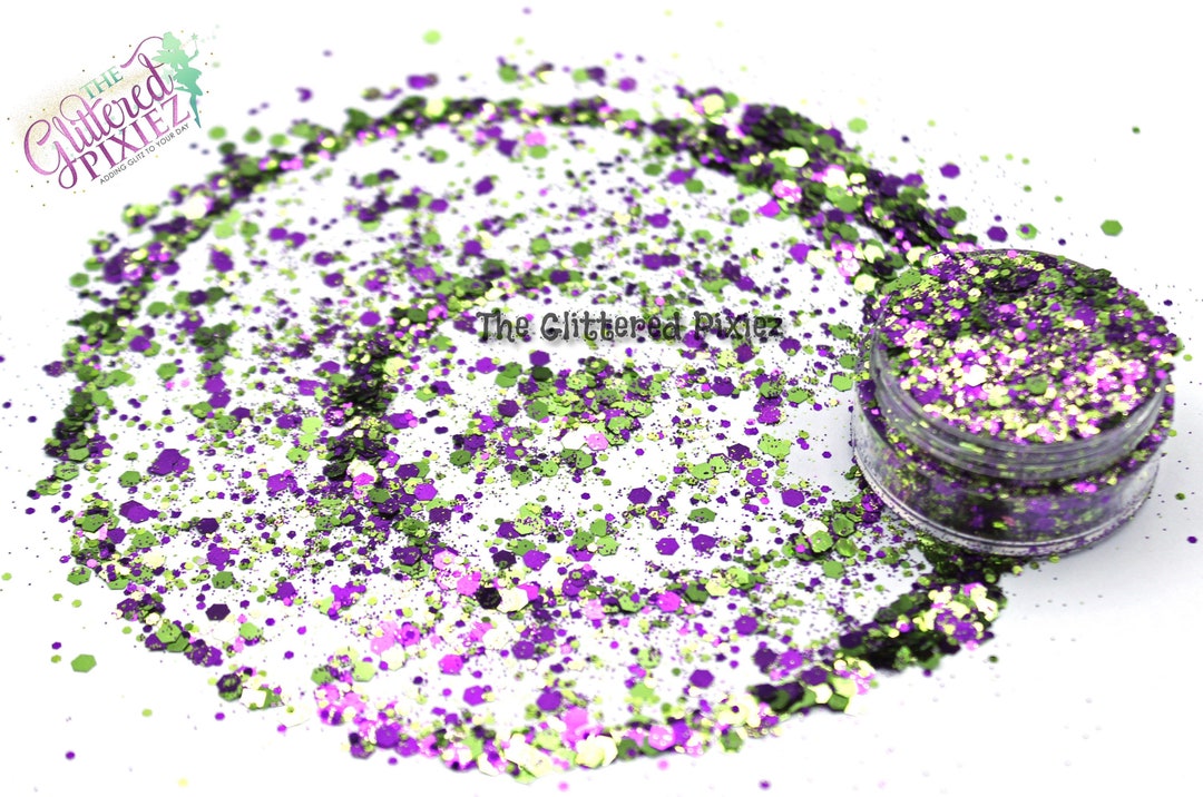 GOBLIN - Halloween Glitter Mix - Loose Glitter for Nail Art, Face, Body ...