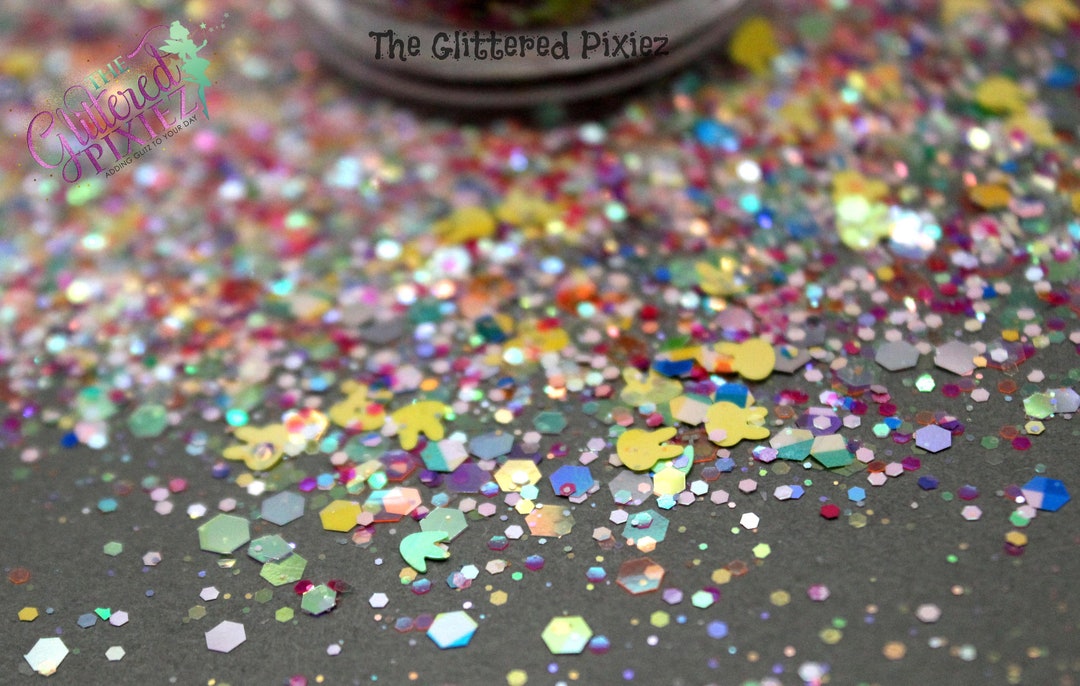 EASTER PARADE- Spring Glitter Mix Loose Glitter for Nail Art, Hair ...