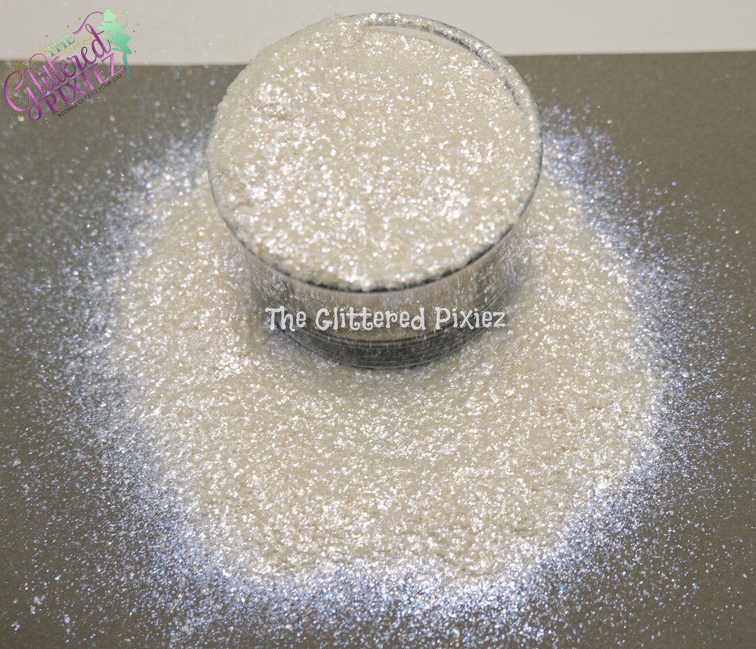DIAMOND BLUE ICE Sparkle Mica Shimmery Natural Mica Powder for Nail Art ...