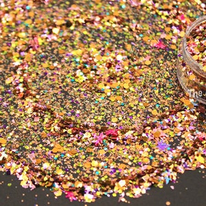 AUTUMN DAYS Glitter Mix -AUTUMN Fall Loose Glitter for Nail Art, Hair ...