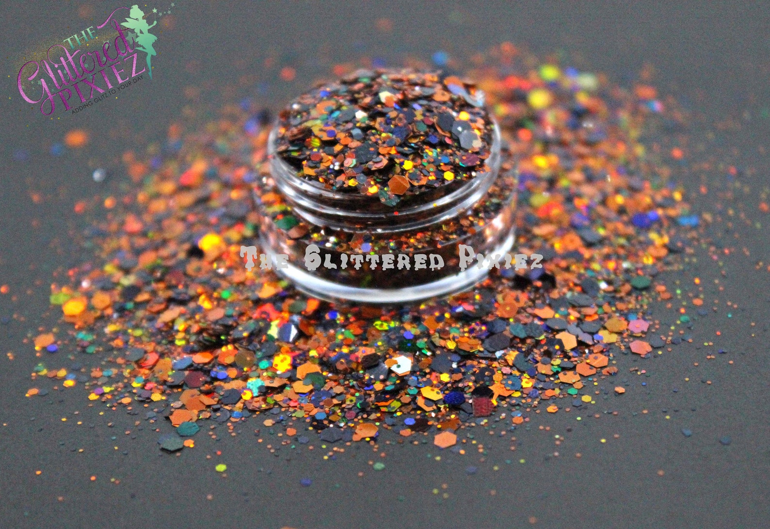 TRICK OR TREAT Halloween Glitter Mix Loose Glitter for Nail Art, Hair ...