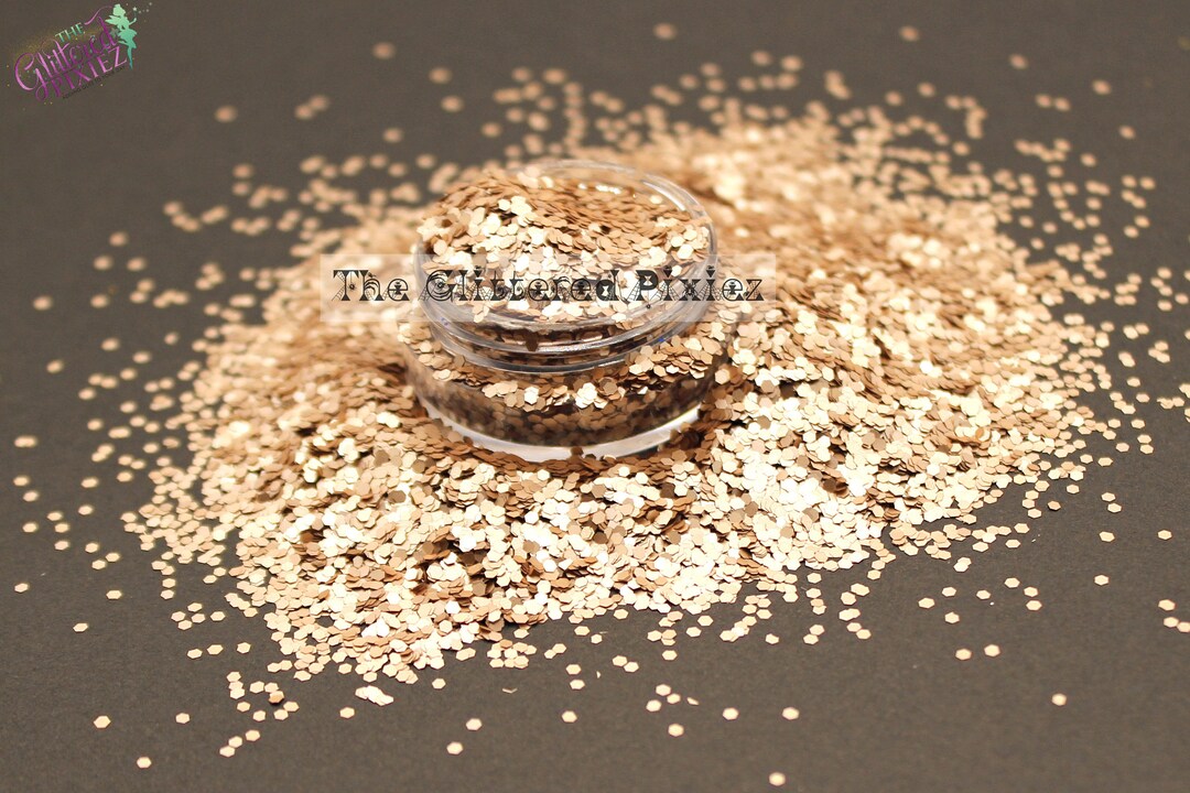 Sandy Beach 1mm Beige / Tan Glitter Fun Loose Glitter for Nail Art Hair ...